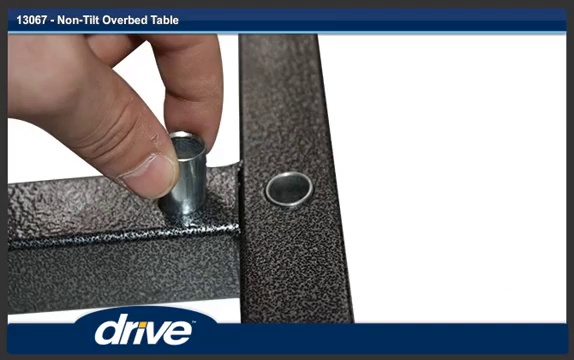 Snapklik.com : Drive Medical 13067 Adjustable Non Tilt Top Overbed Table