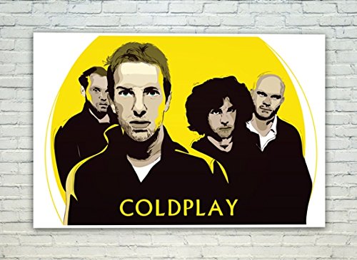 Posterskart Coldplay Art Poster for Room 300 GSM Matte Finish (12 x 18 ...