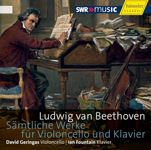 Amazon.com: Beethoven: Complete Works for Cello and Piano : David ...