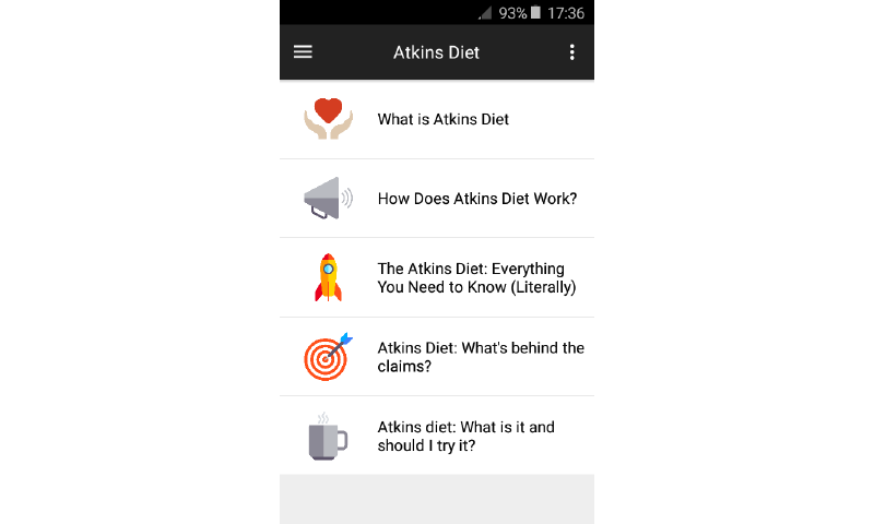 Atkins Diet - App on Amazon Appstore