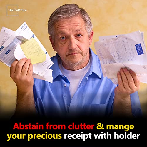 Snapklik.com : 1InTheOffice Wire Receipt Spindle,Black Receipt Holder ...