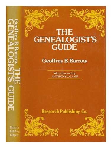 Genealogist's Guide : Barrow, Geoffrey B.: Amazon.eg