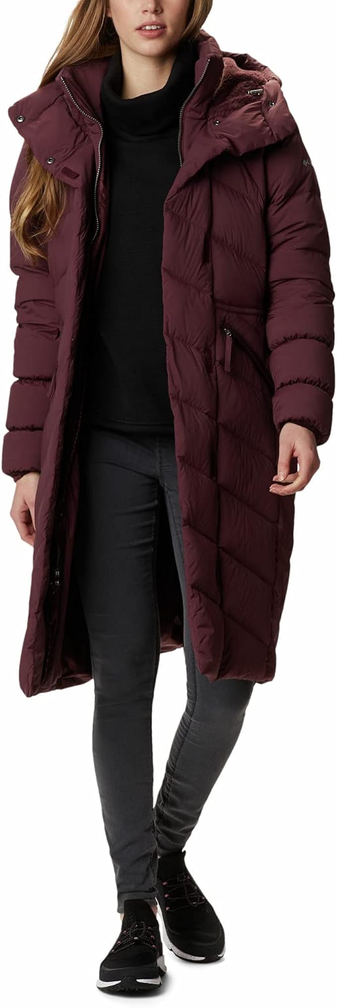 Columbia Women's Ember Springs Long Down Jacket Ember Springs Long Down ...