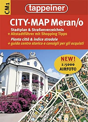 Stadtplan Merano Citymap-Cartina stradale Merano Citymap ...