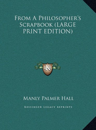 Amazon.co.jp: From a Philosopher's Scrapbook : 本