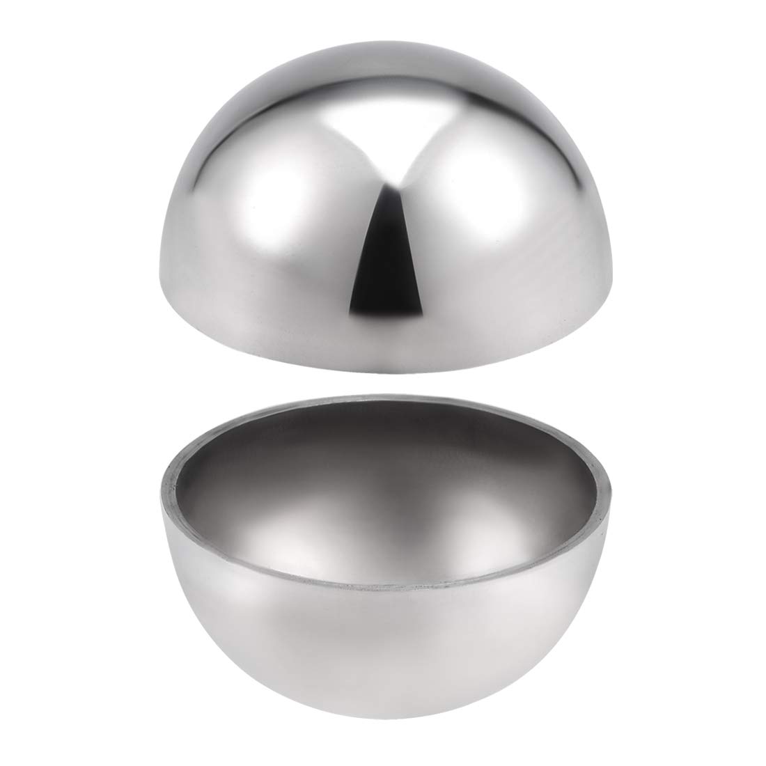 uxcell 38mm(1.5") Dia. Decorative Hollow Half Cap Ball 304 Stainless ...