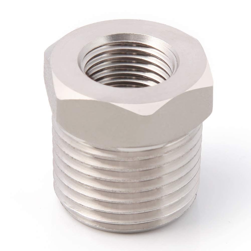 Snapklik.com : Stainless Reducer Bushing NPT 1 Male To 1/4 Female ...