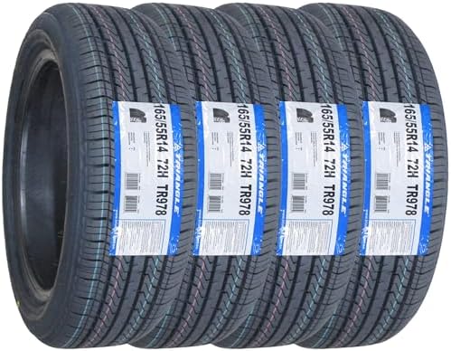 Amazon.co.jp: トライアングル(TRIANGLE) サマータイヤ SJHTT TR978 165/55R14 72H 4本セット ...