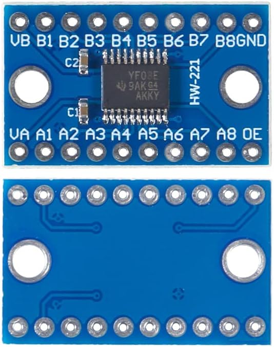 ALAMSCN 8PCS TXS0108E Logic Level Converter 8 Way 8 Channel Bi ...