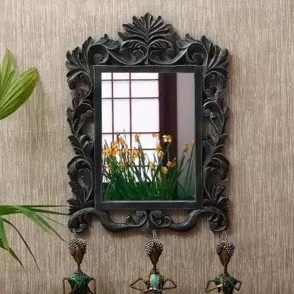 Buy Vas Collection MDF Mirror Frame Fro Wall Decor,Bedroom,Living Room ...