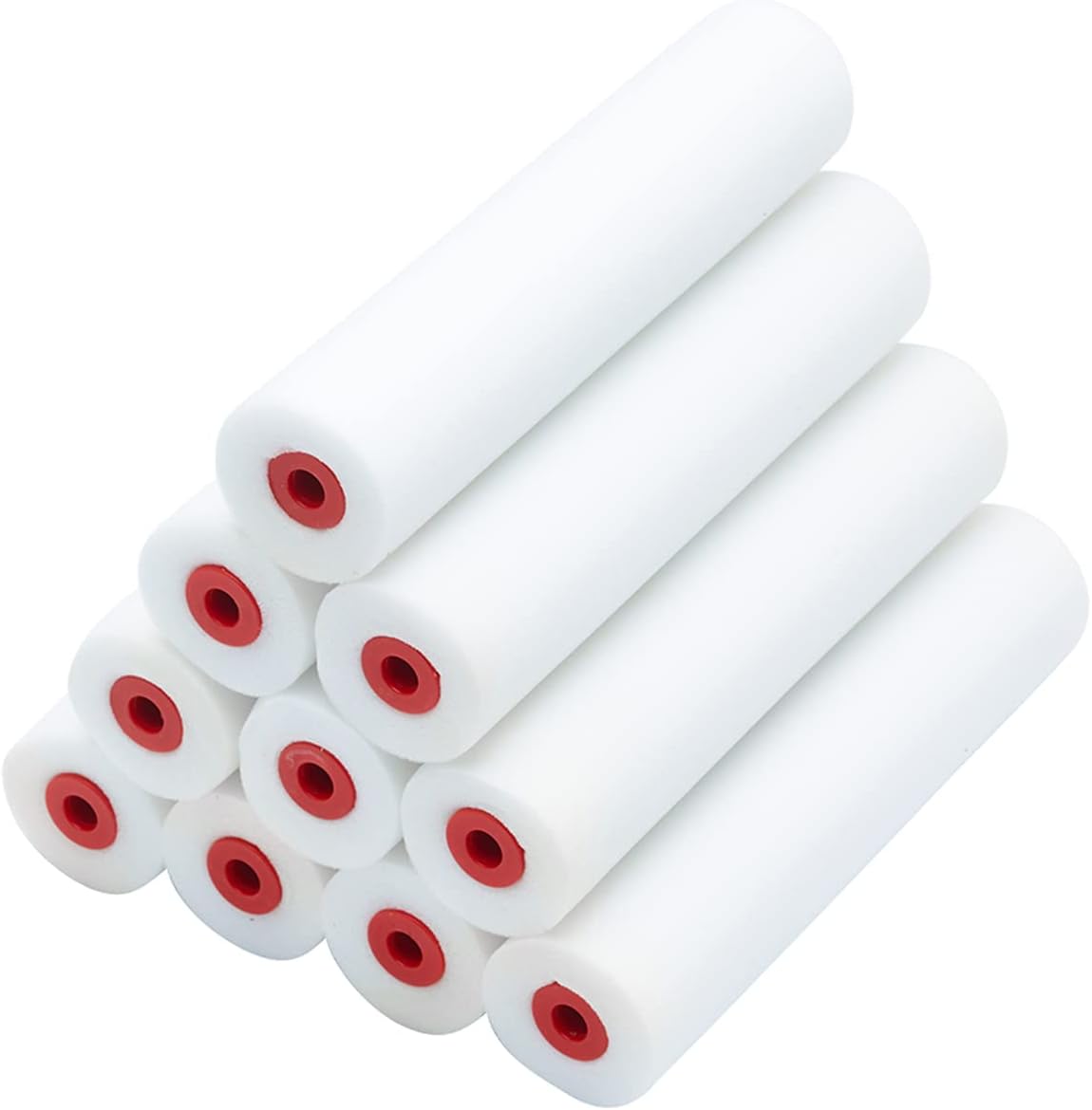 ProDec 10 Pack 6 inch High Density Foam Mini Paint Rollers for a Smooth ...