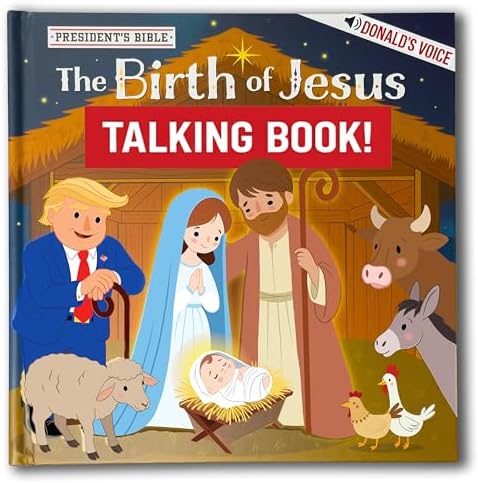 The Birth of Jesus - President’s Bible Talking Book for Kids with ...