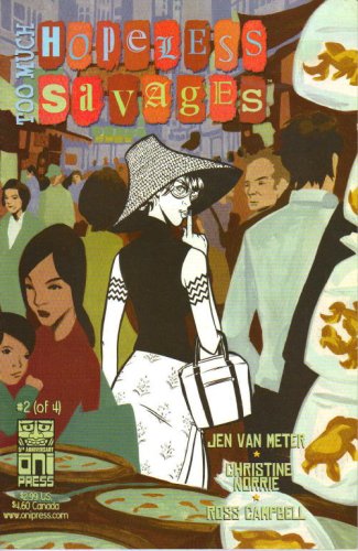 Too Much Hopeless Savages #2 (September 2003): Jen Van Meter, Christine ...