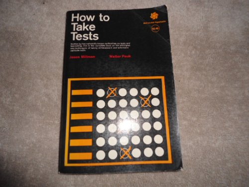 how to Take Tests -: Jason Millman -: Amazon.com: Books