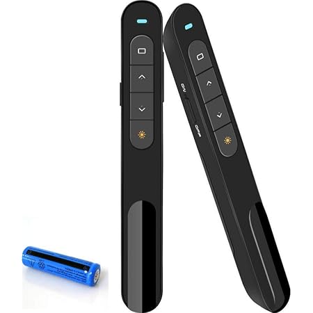 VIBOTON Laser Pointer Wireless Presenter for Presentation Slide Changer ...