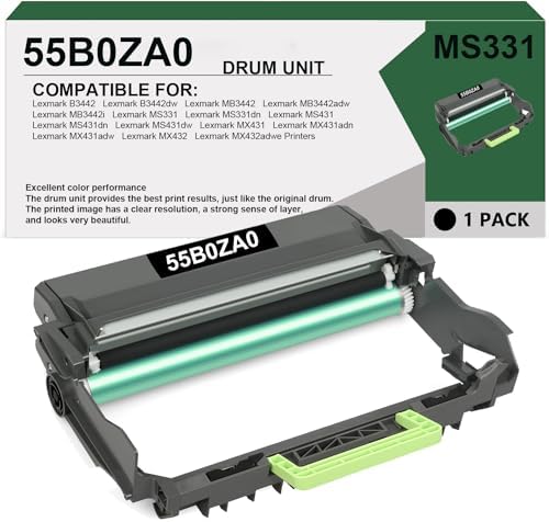 Amazon.com : YiBoton 55B0ZA0 MS331 Imaging Unit MS331 Drum Unit ...