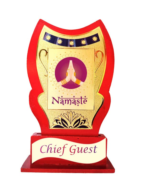 Super Collection Wooden Chand Momento Chief Guest Trophy for Event ...