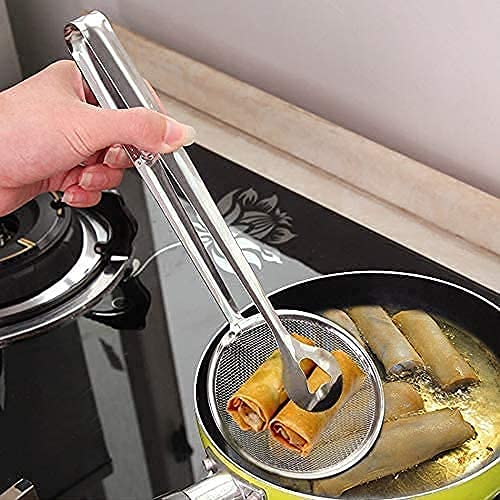 KEXES Multi-Functional 2 in 1 Stainless Steel Fry Tool Filter Spoon ...