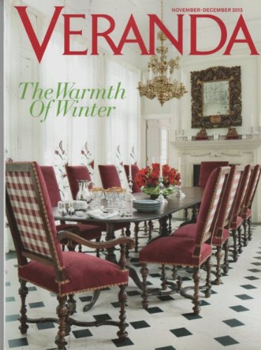 Veranda Magazine (November/December, 2013): Amazon.com: Books