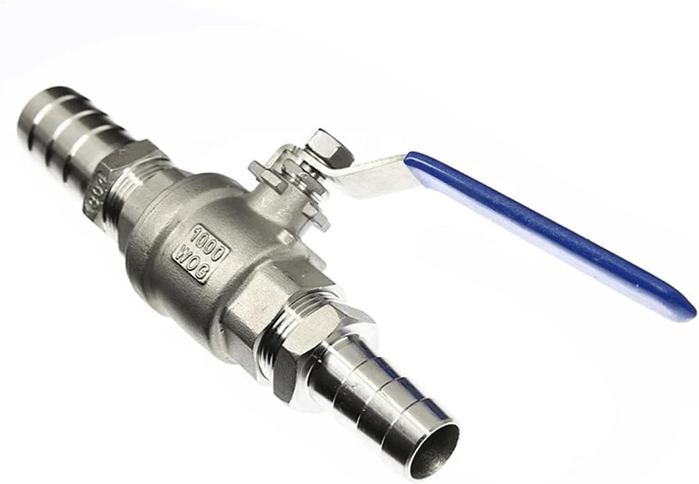 Amazon.com: 15mm OD Hose Barb 304 Stainless Steel Two Way Drain Ball ...