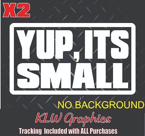 Amazon.com: Yup It's Small Decal Sticker Man Car Turbo Diesel Truck 7.3 ...