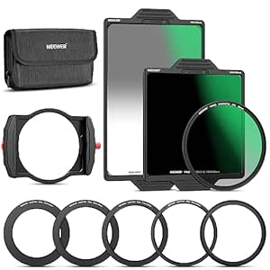 Buy NEEWER Pro Square ND Filter Kit System with 100mm Metal Magnetic ...