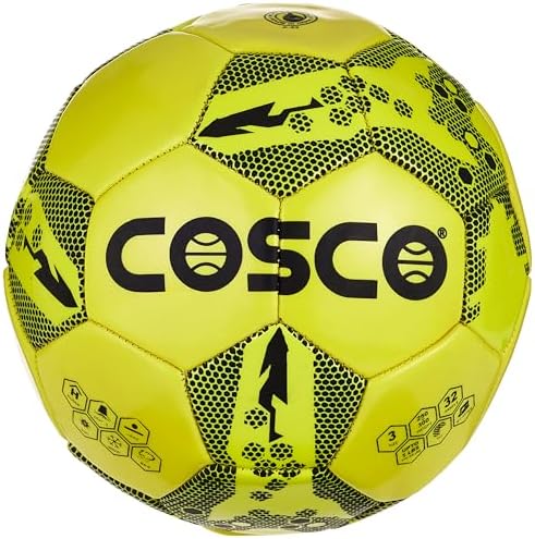 Cosco Rio (Yellow) Football, Size 3 (Multicolour) : Amazon.in: Sports ...
