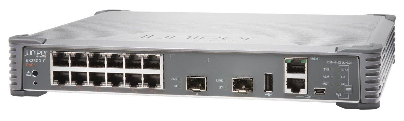 Amazon.com: Juniper EX Series EX2300-C-12P - switch - 12 ports ...