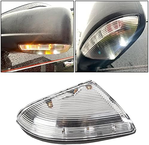 KYYET Front Right Passenger Side Mirror Turn Signal Light Lamp Housing ...