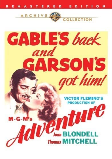 Amazon.com: Adventure (Remastered) : Clark Gable, Greer Garson, Joan ...
