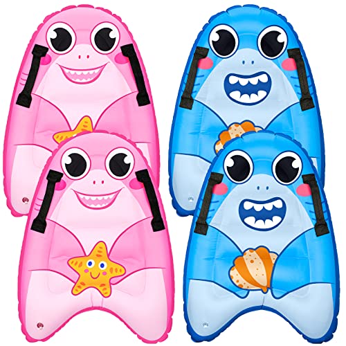 Karenhi 4 Pcs Shark Kickboard for Swimming Training Swim Kickboard with ...