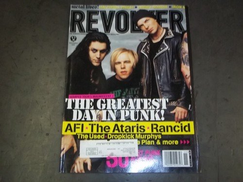 REVOLVER MAGAZINE November 2003 Greatest Day In Punk AFI Rancid ...