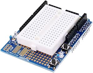 Amazon.com: DIYables Breadboard Shield for Prototyping Arduino Uno : Electronics