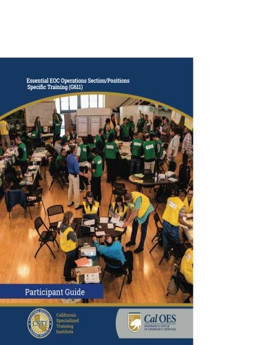 Essential EOC Operations Section/Positions Specific Training (G611 ...
