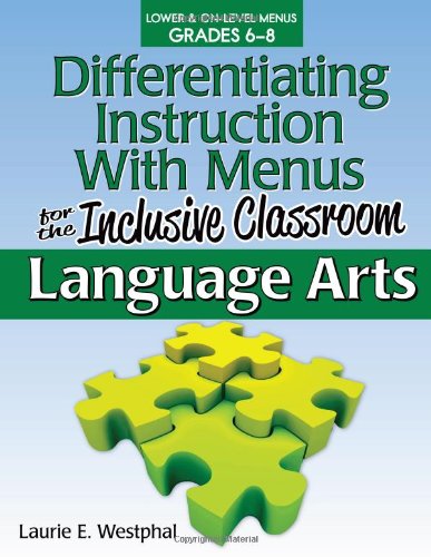 Differentiating Instruction With Menus in the Inclusive Classroom ...