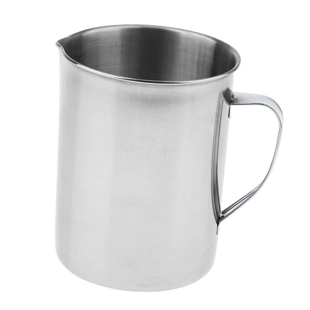 Buy Stainless 2L Laboratory Graduated Measuring Beaker Mug with Handle ...