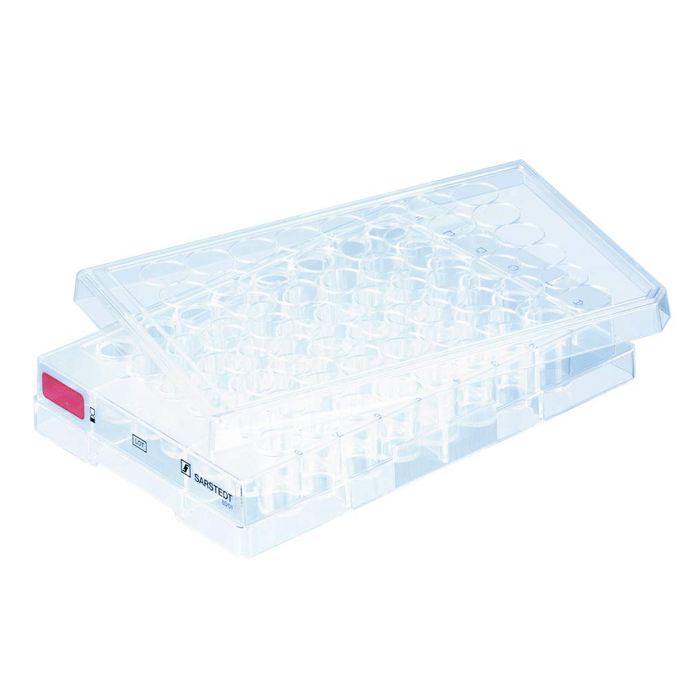 Sarstedt 48 Well Cell Culture Plate With Flat Base And Standard TC Sarstedt 48 Well Cell Culture Plate With Flat Base And Standard TC