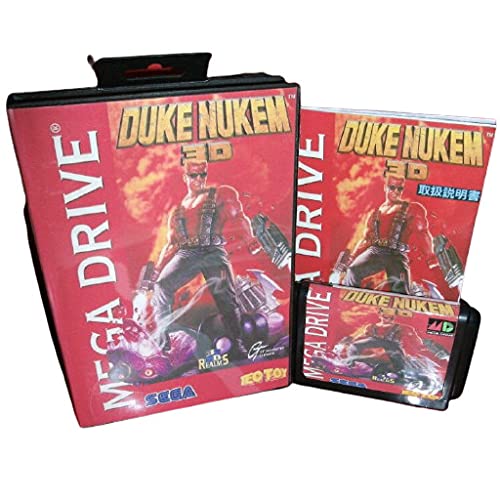 Amazon.com: Duke Nukem 3D Japan Cover with Box and Manual for MD ...