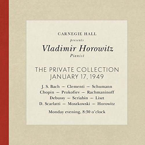 Play Vladimir Horowitz live at Carnegie Hall - Recital January 17, 1949 ...