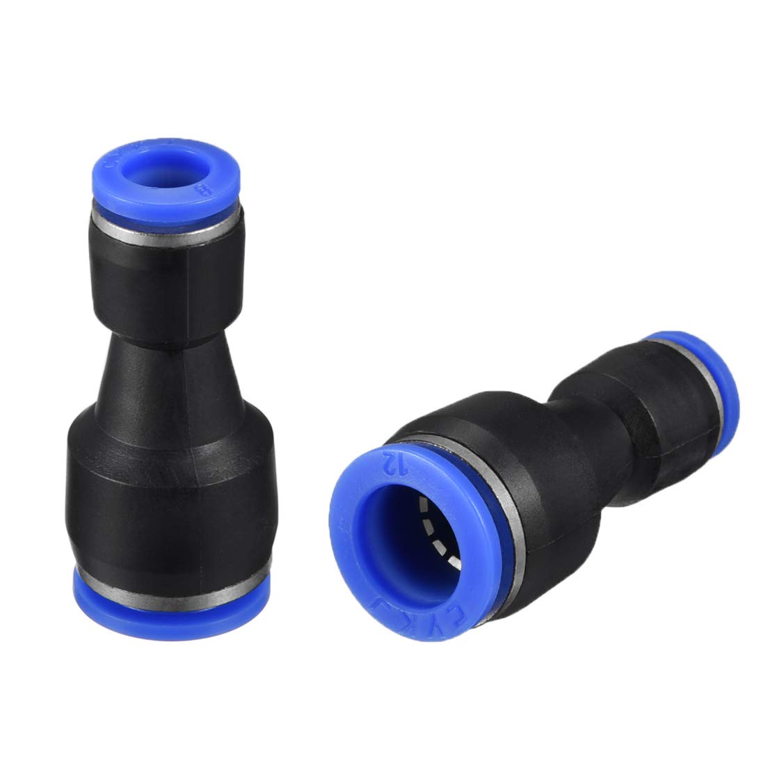 Buy sourcing 2pcs Push to Connect Fittings Tube Connect 15/32" to 5/16 ...