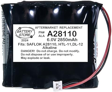 Amazon.com: Generic 1 PC Door Lock Replacement SAFLOK A28110 6V Hotel ...