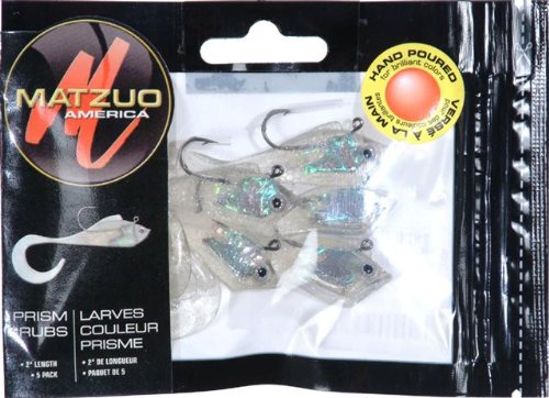Buy Matzuo Rigged Grub Fishing Bait (Pearl White, 2-inch) Online at Low ...