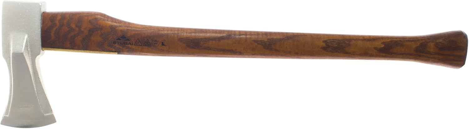 Amazon.com : Stubai Nirolook German Style Splitting Axe with Brass ...