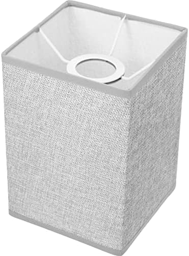Garneck Rectangular Linen Lamp Shade Soft Light Cover for Floor and ...