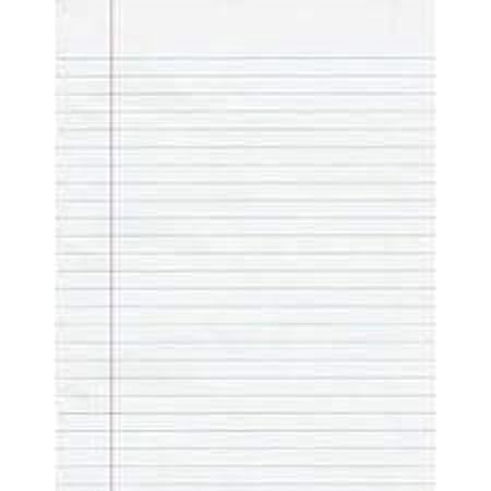 Peeplvalue A4 Size White One Side Ruled One Sided Line Sheet for School ...