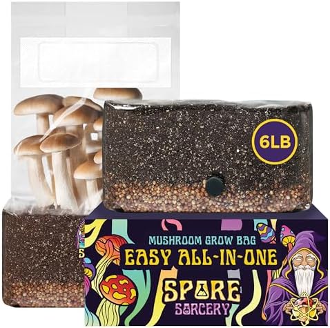Amazon.com : Booming Acres | The Magical 5lb All-in-One Mushroom Grow ...
