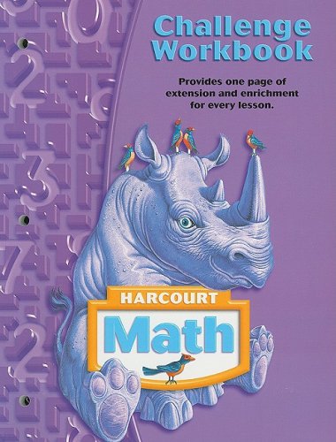 Harcourt Math Challenge, Grade 4: Harcourt School Publishers ...