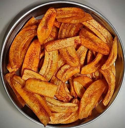 Kten Kela Wafers Salted (Black Pepper and Salted Masala Banana Chips ...