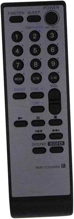 Amazon.com: HCDZ Replacement Remote Control for Sony RMT-CG700A CFD-G70 CFD-G700CP CFD-G770CP ...