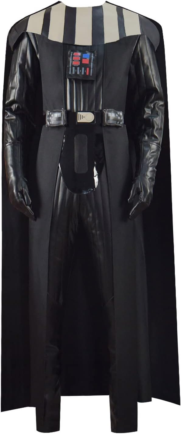 Amazon.com: Howenlthy Adult Darth Cosplay Costume Suit Deluxe Vader ...